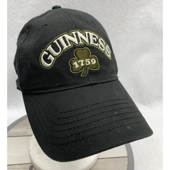Guinness | Other | Guinness Strapback Hat Baseball Cap Black One Size ...